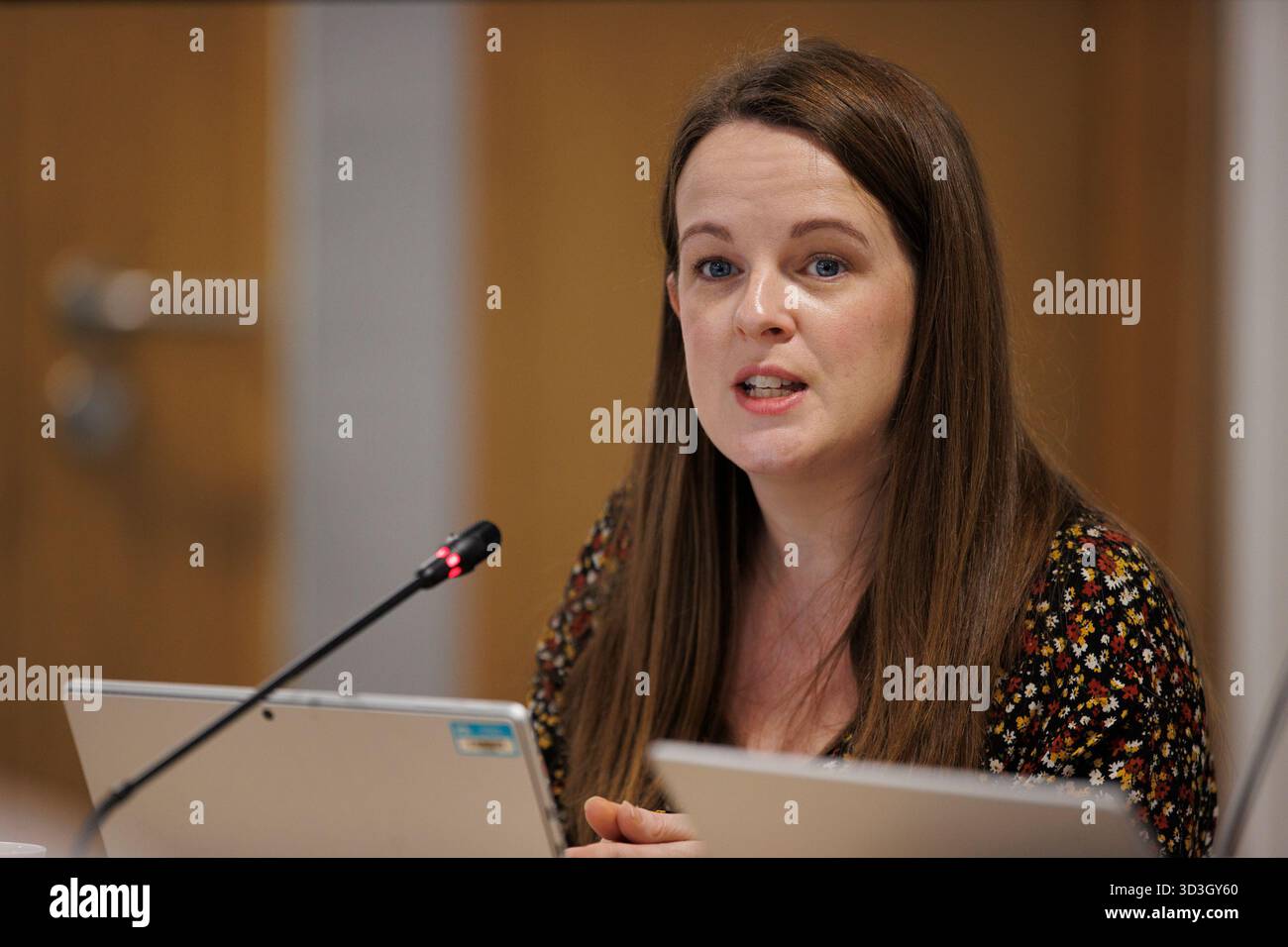 Northern Ireland Policing Board member Nuala McAllister MLA speaks ...