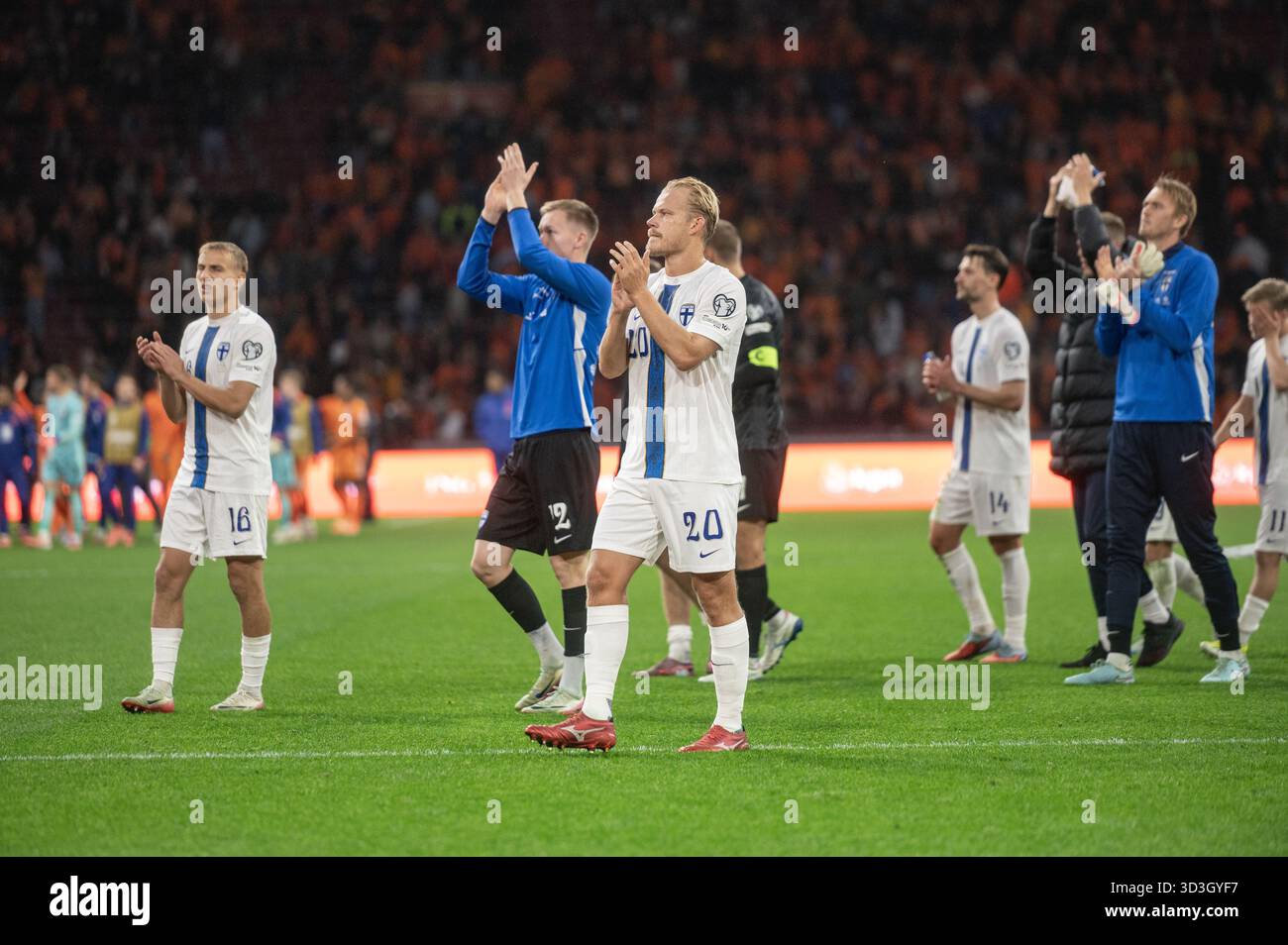 Amsterdam The Netherlands 12th October 2025 UEFA 2026 FIFA World Cup ...