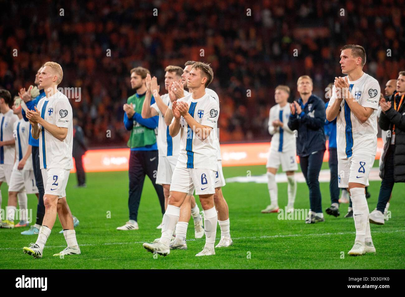 Amsterdam The Netherlands 12th October 2025 UEFA 2026 FIFA World Cup ...