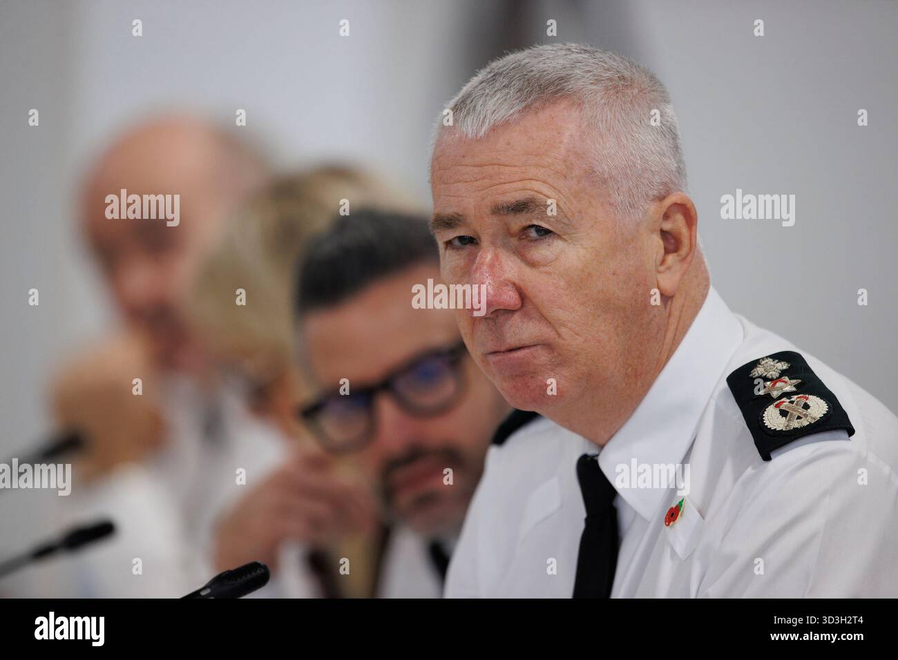 Police Service of Northern Ireland (PSNI) Chief Constable Jon Boutcher ...