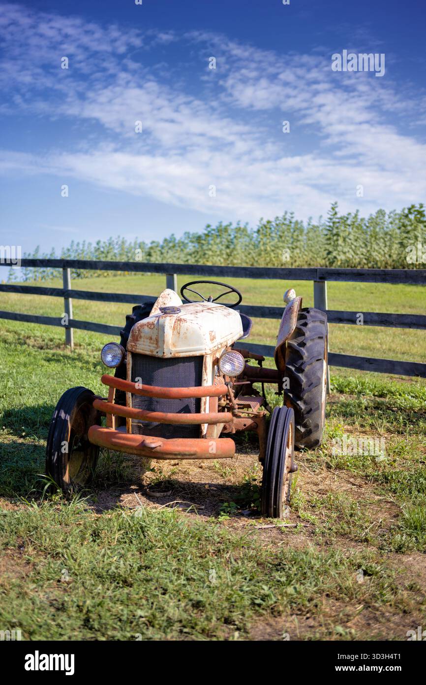 Vintage ford tractor hi-res stock photography and images - Alamy