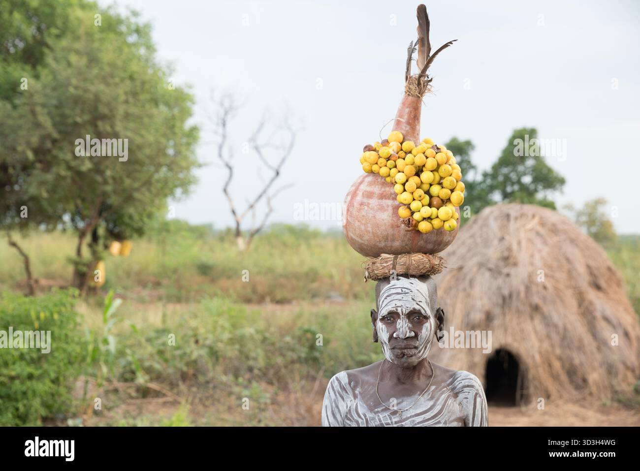 Mursi woman, in the Omo Valley in Southern Ethiopia Stock Photo - Alamy