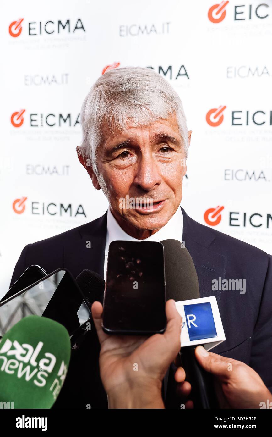 Milan, Institutional visits to the 82nd EICMA International Two-Wheeled ...