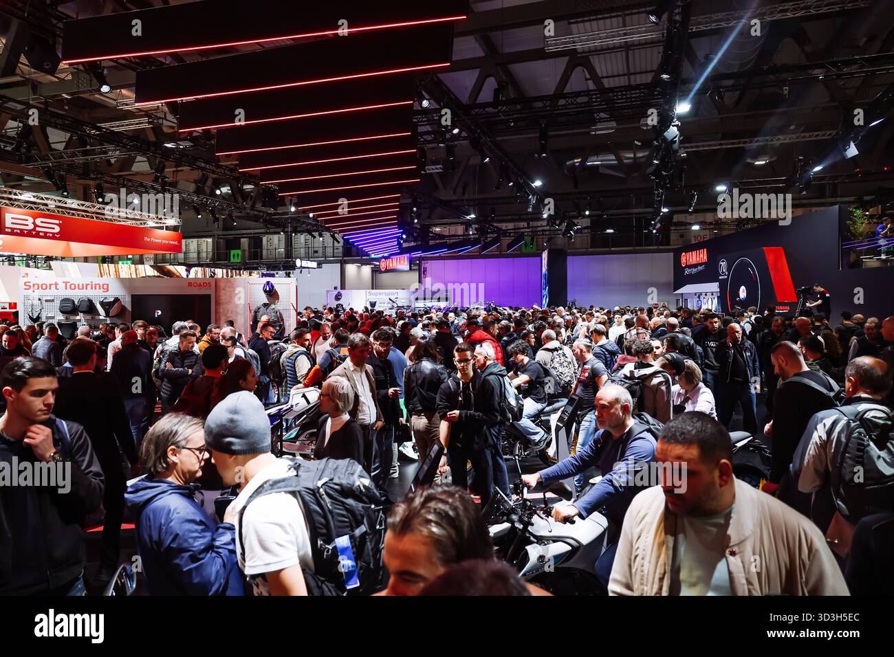 Milan, the first day of the 82nd EICMA International Two-Wheeler ...