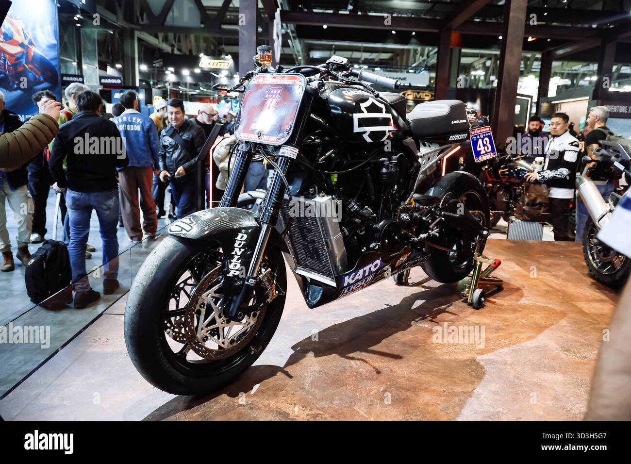 Milan, the first day of the 82nd EICMA International Two-Wheeler ...