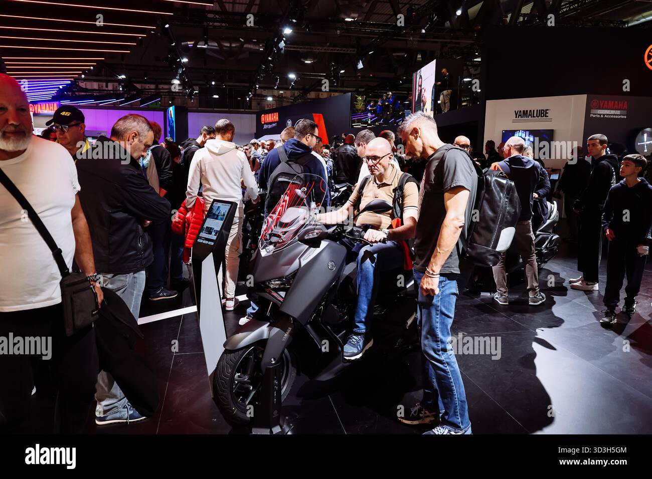 Milan, the first day of the 82nd EICMA International Two-Wheeler ...