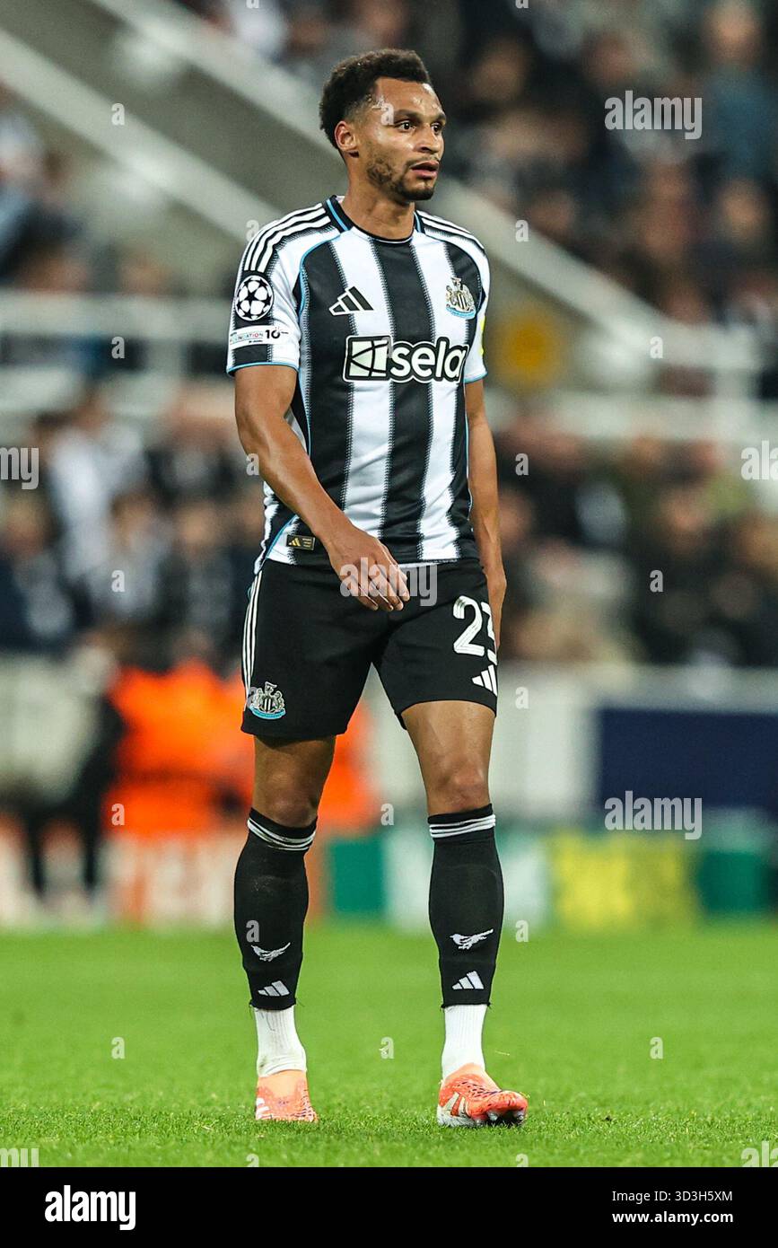 Jacob Murphy of Newcastle United during the UEFA Champions League ...