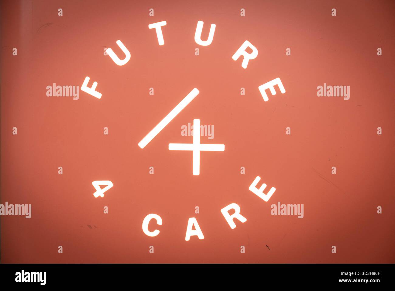 This photo is an illustration showing the logo of the Future 4 Care ...