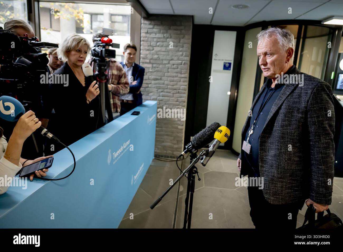 THE HAGUE - Jan Struijs (50Plus) .Wouter Koolmees explorer holds talks ...
