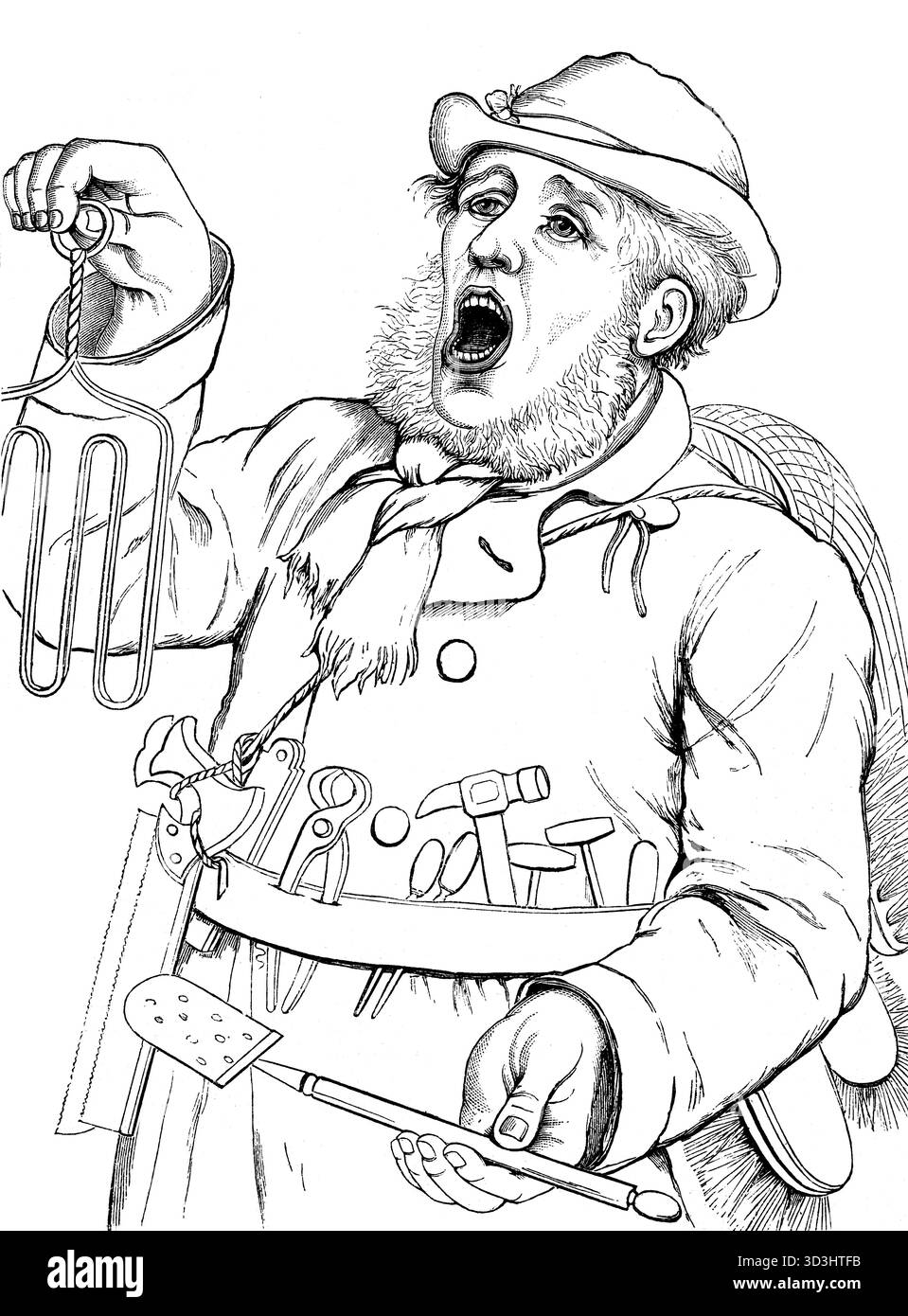 1800s tools Cut Out Stock Images & Pictures - Alamy