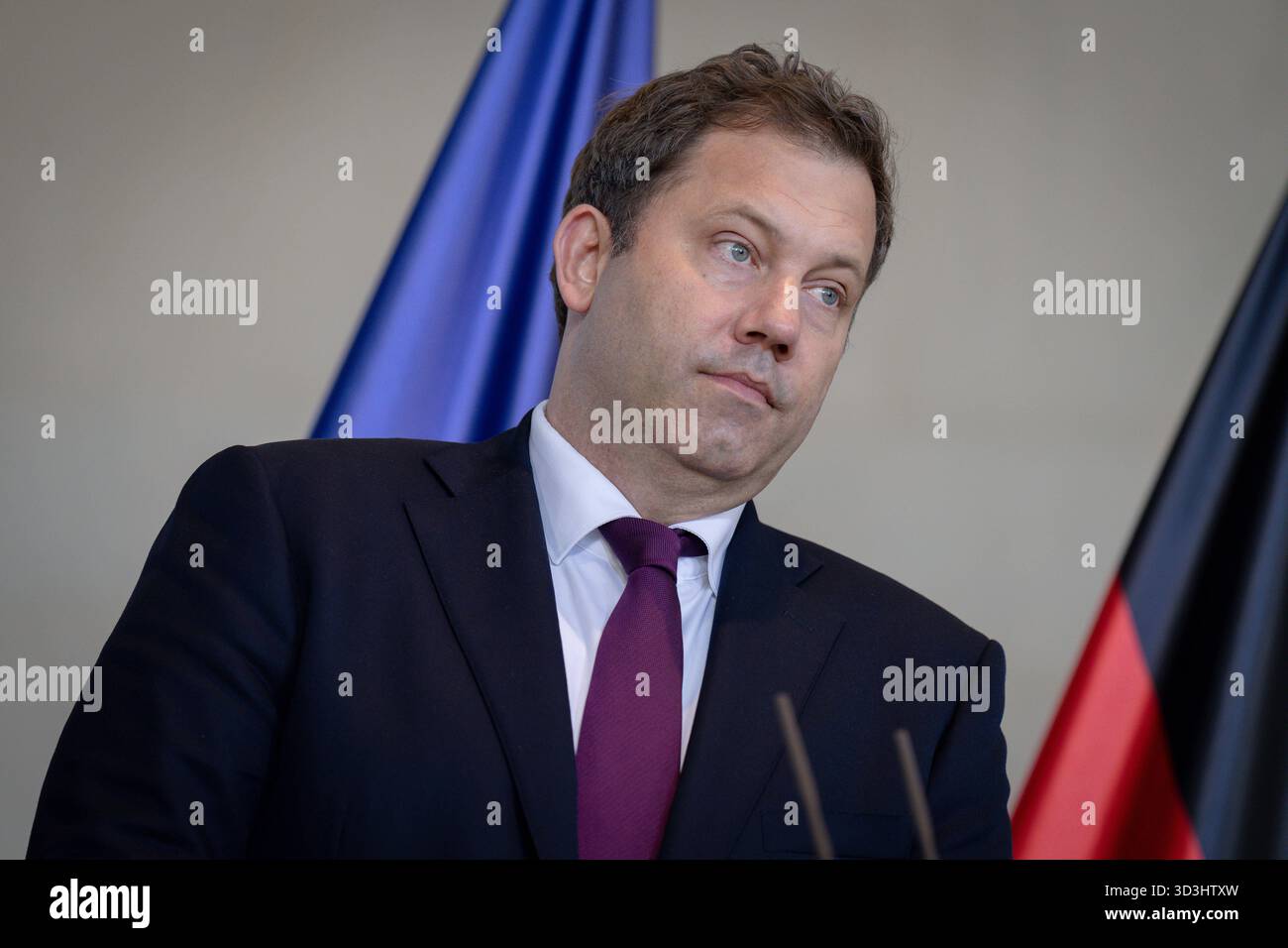 Bundeskanzleramt, Lars Klingbeil Pressestatement, Lars Klingbeil ...