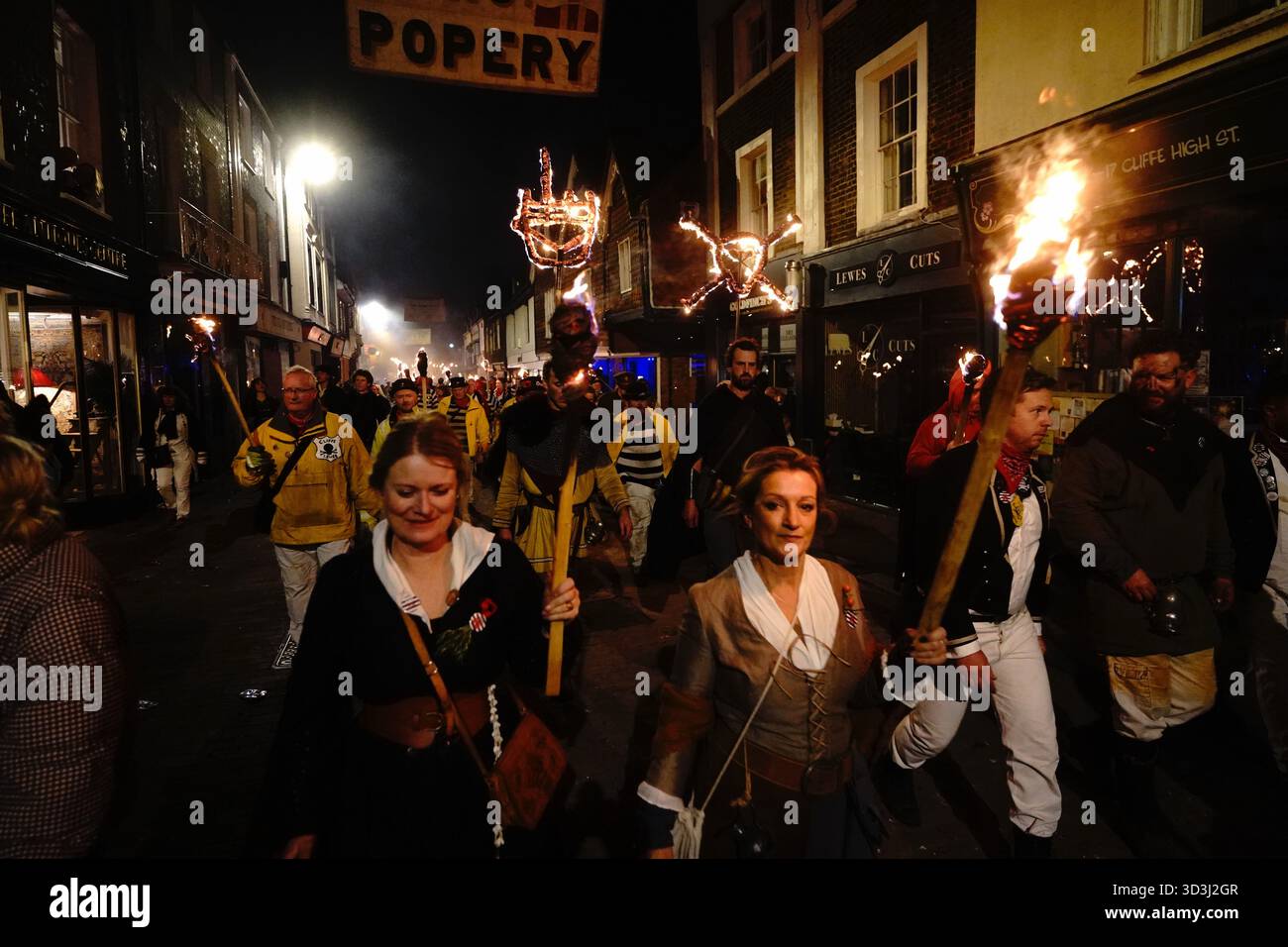 In Lewes, six (of originally seven) local Bonfire Societies will lead ...