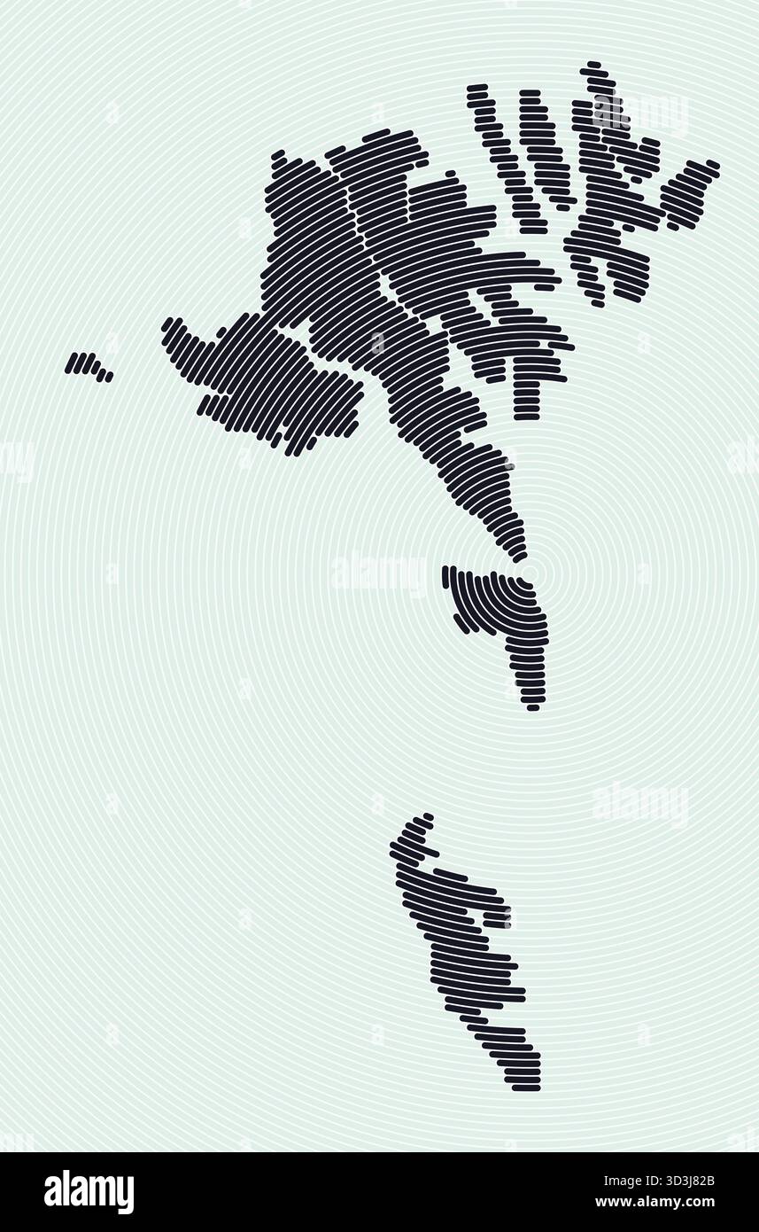 Beautiful archipelago Stock Vector Images - Alamy