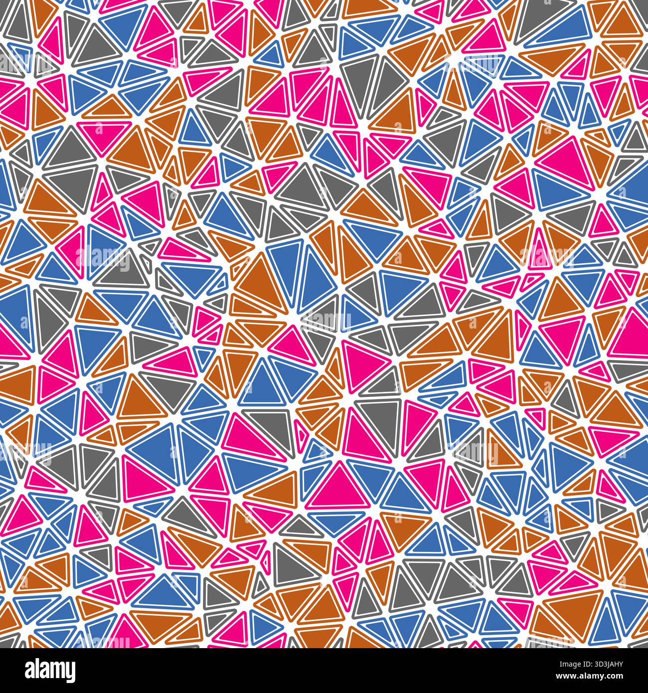 Abstract background with mosaic triangle shapes. Rounded solid shapes ...