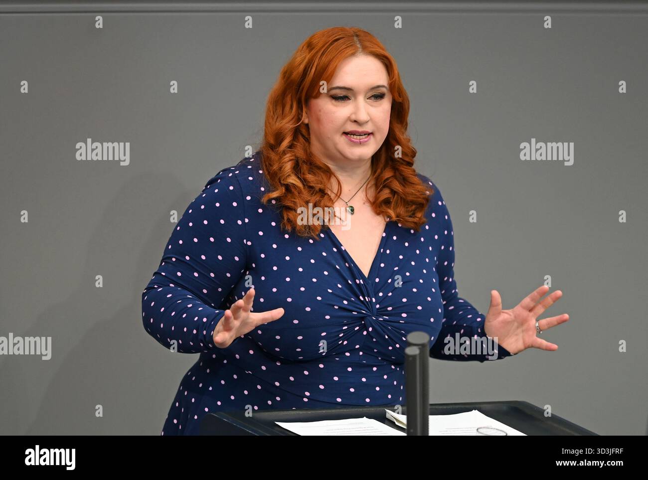 06 November 2025, Berlin: Agnieszka Brugger (Bündnis90/Die Grünen ...