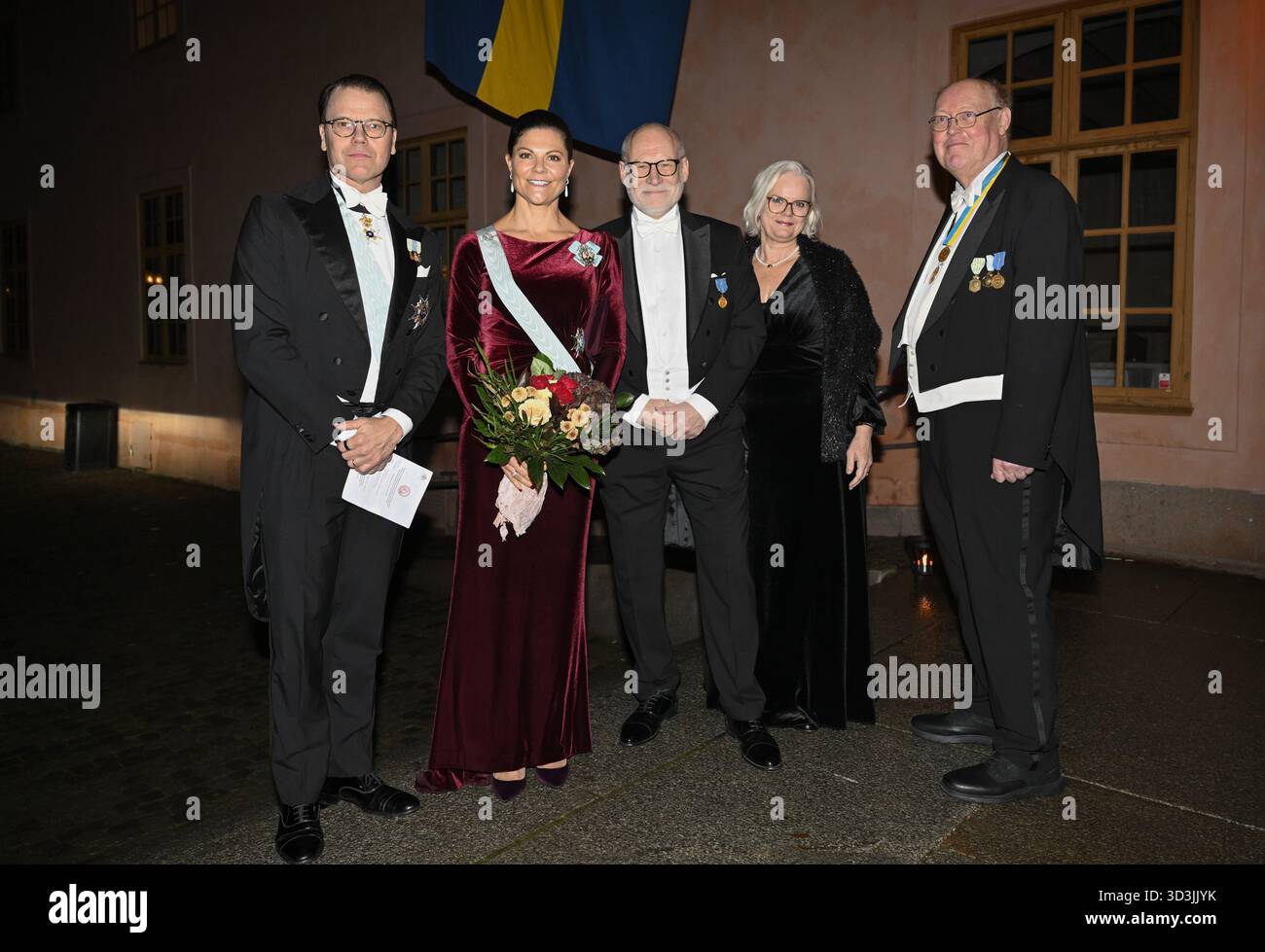 Prince Daniel och Crown Princess Victoria of Sweden, Uppsala County ...