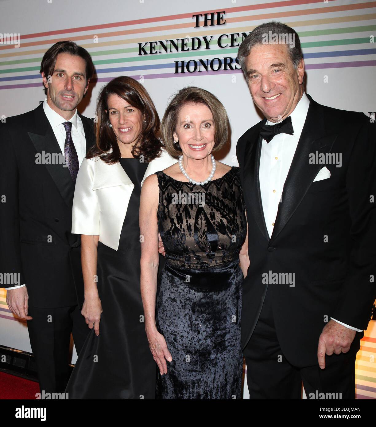 Nancy Pelosi and Paul Pelosi & Family attend the 2010 Kennedy Center ...