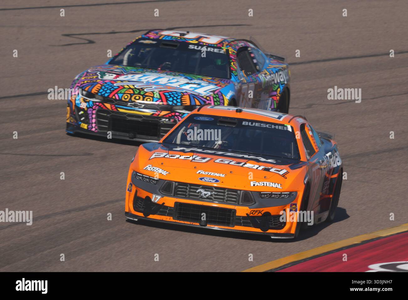 Chris Buescher during a NASCAR Cup Series auto race Sunday, Nov. 2 ...