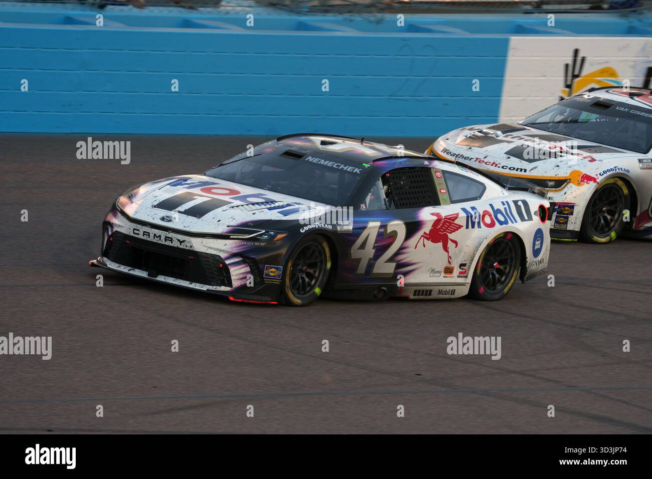 NASCAR Cup Series driver John Hunter during a NASCAR Cup Series auto ...