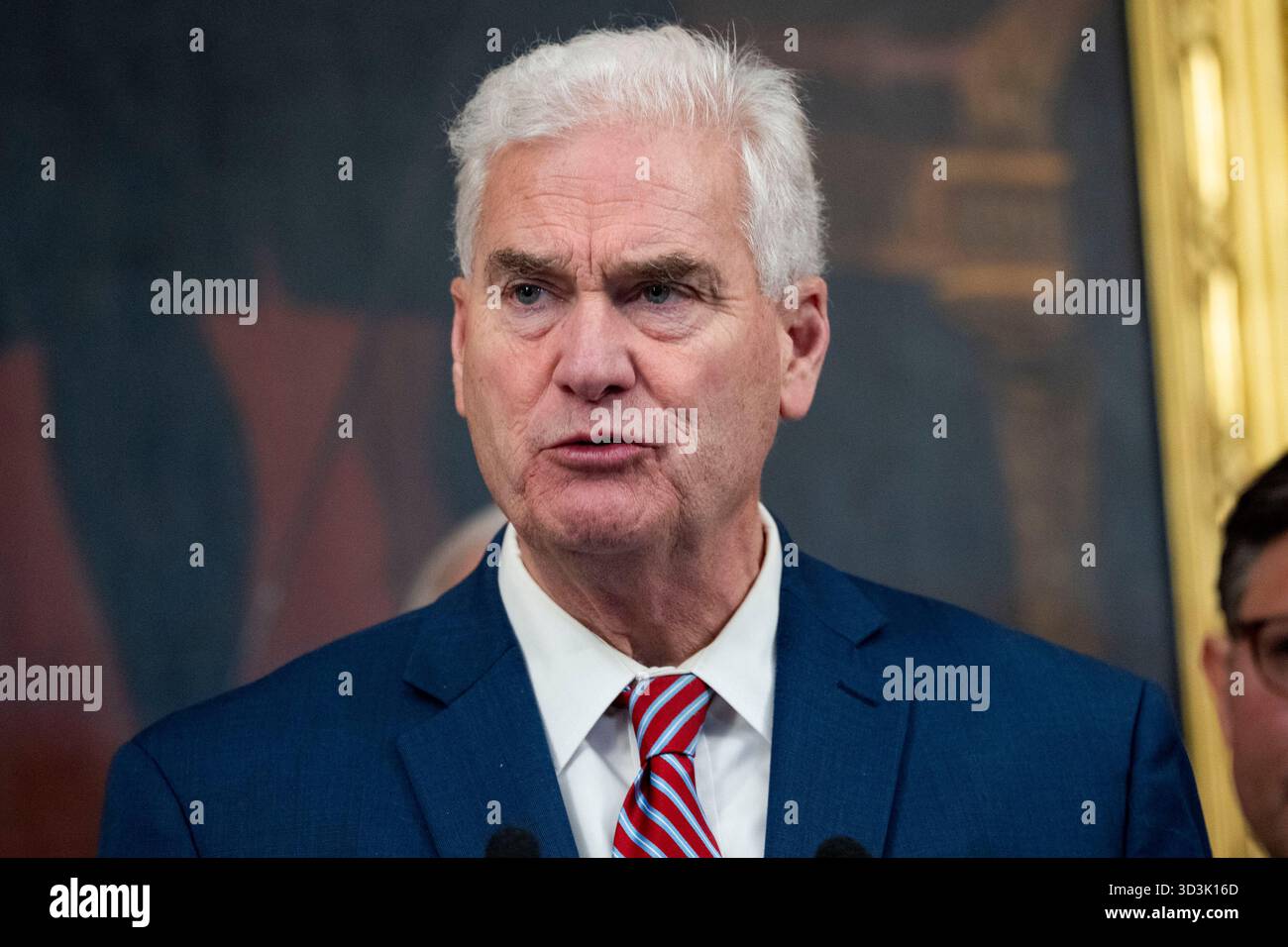 House Majority Whip Tom Emmer, R-MN, speaks during a press conference ...