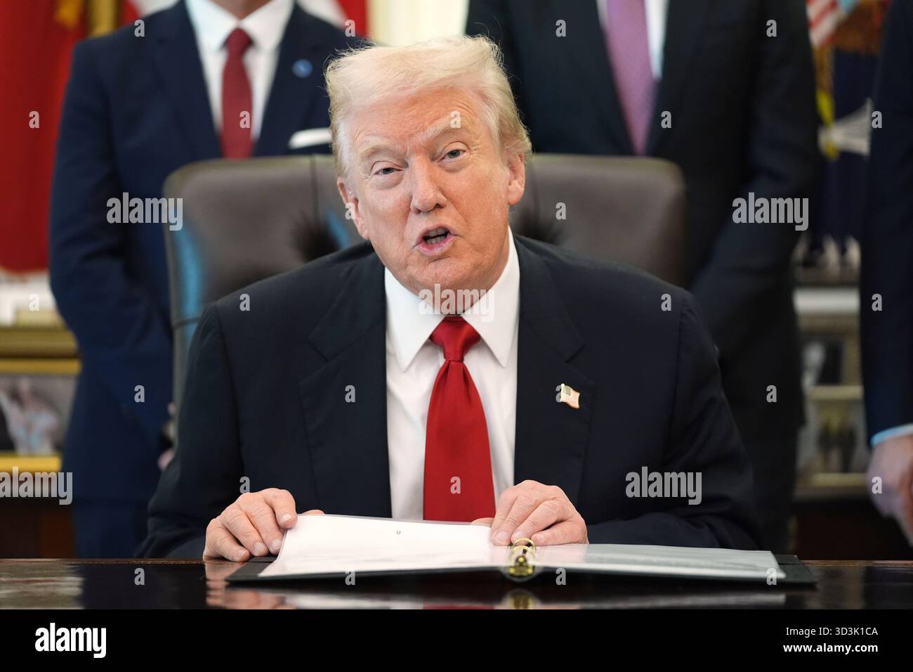 President Donald Trump speaks during an event about drug prices ...