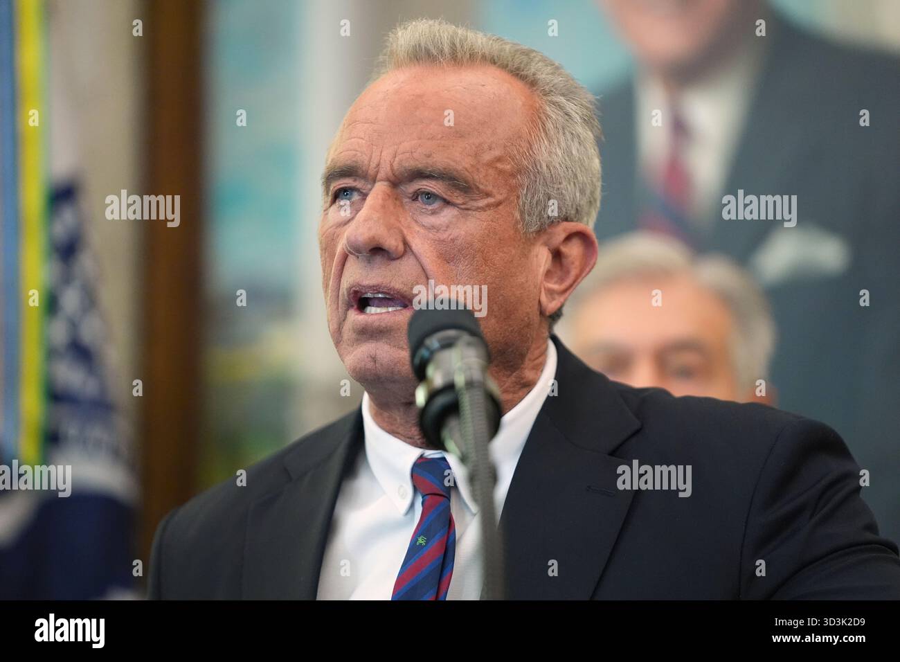 Health and Human Services Secretary Robert F. Kennedy Jr. speaks during ...