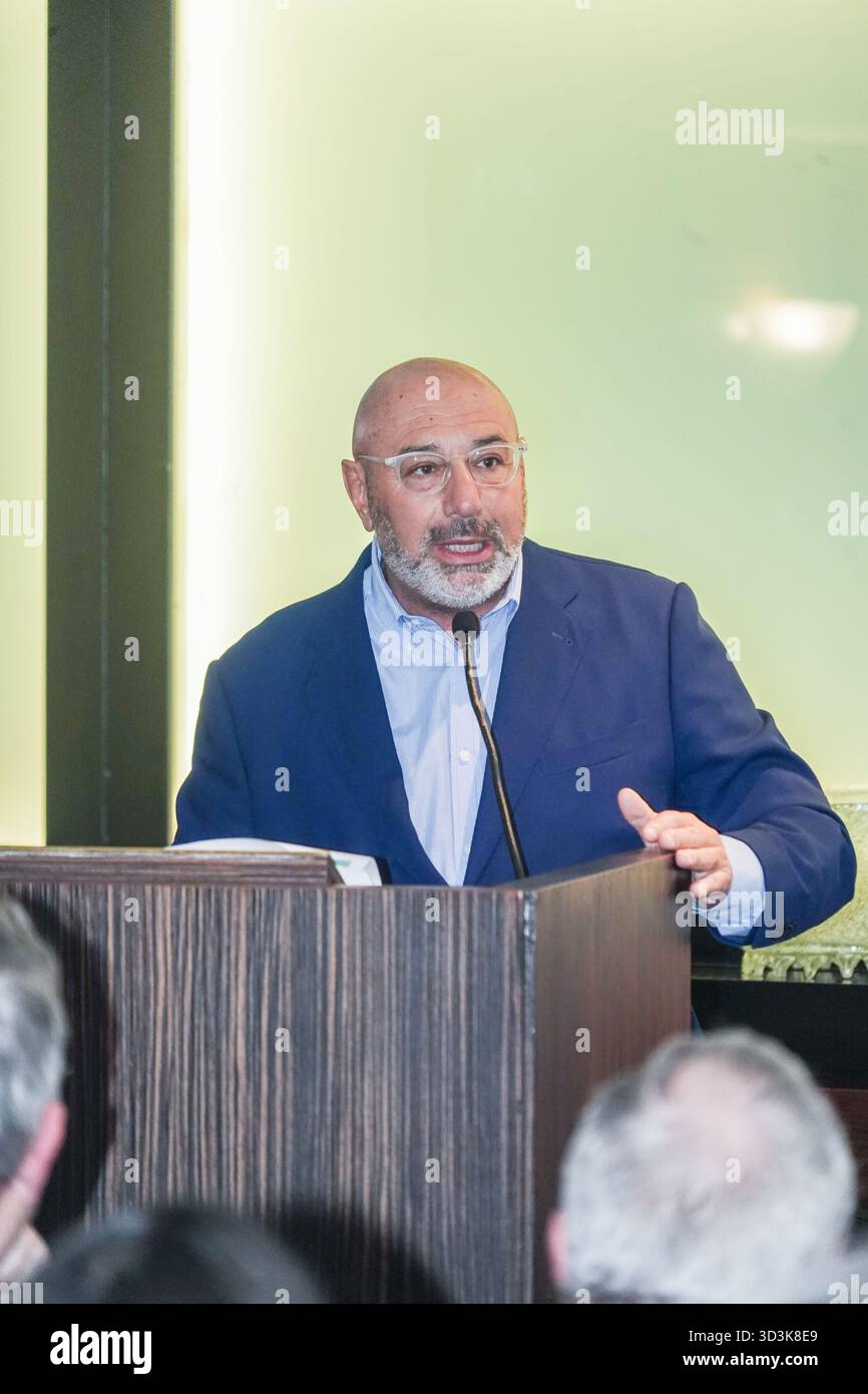MILAN - Luca Bernardo, president of the Forza Italia group in the City ...