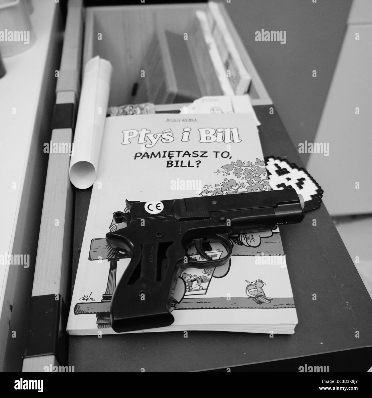 Safety object Black and White Stock Photos & Images - Alamy