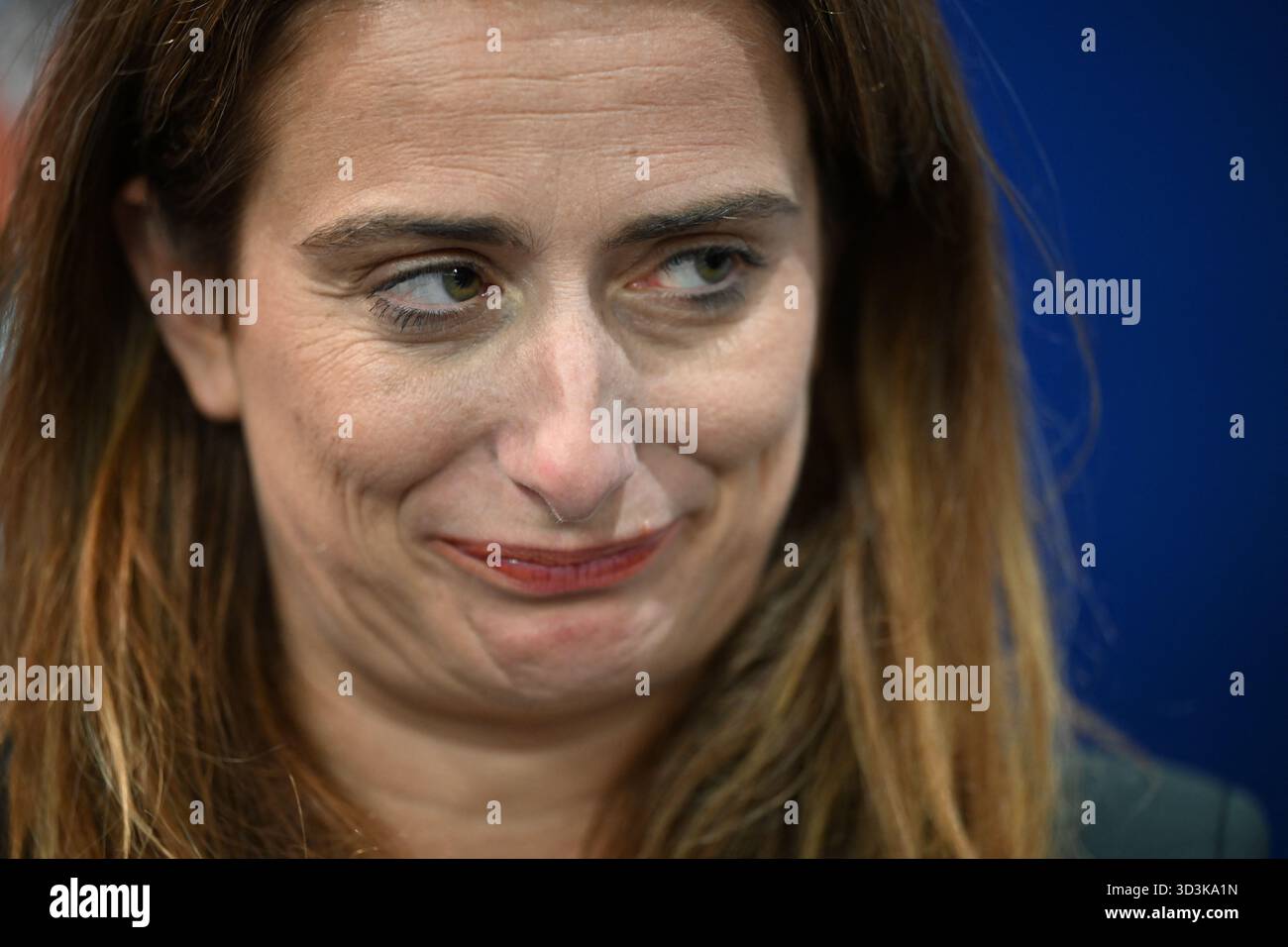 Marine Tondelier, National Secretary of the Ecologists at the MIF Expo ...