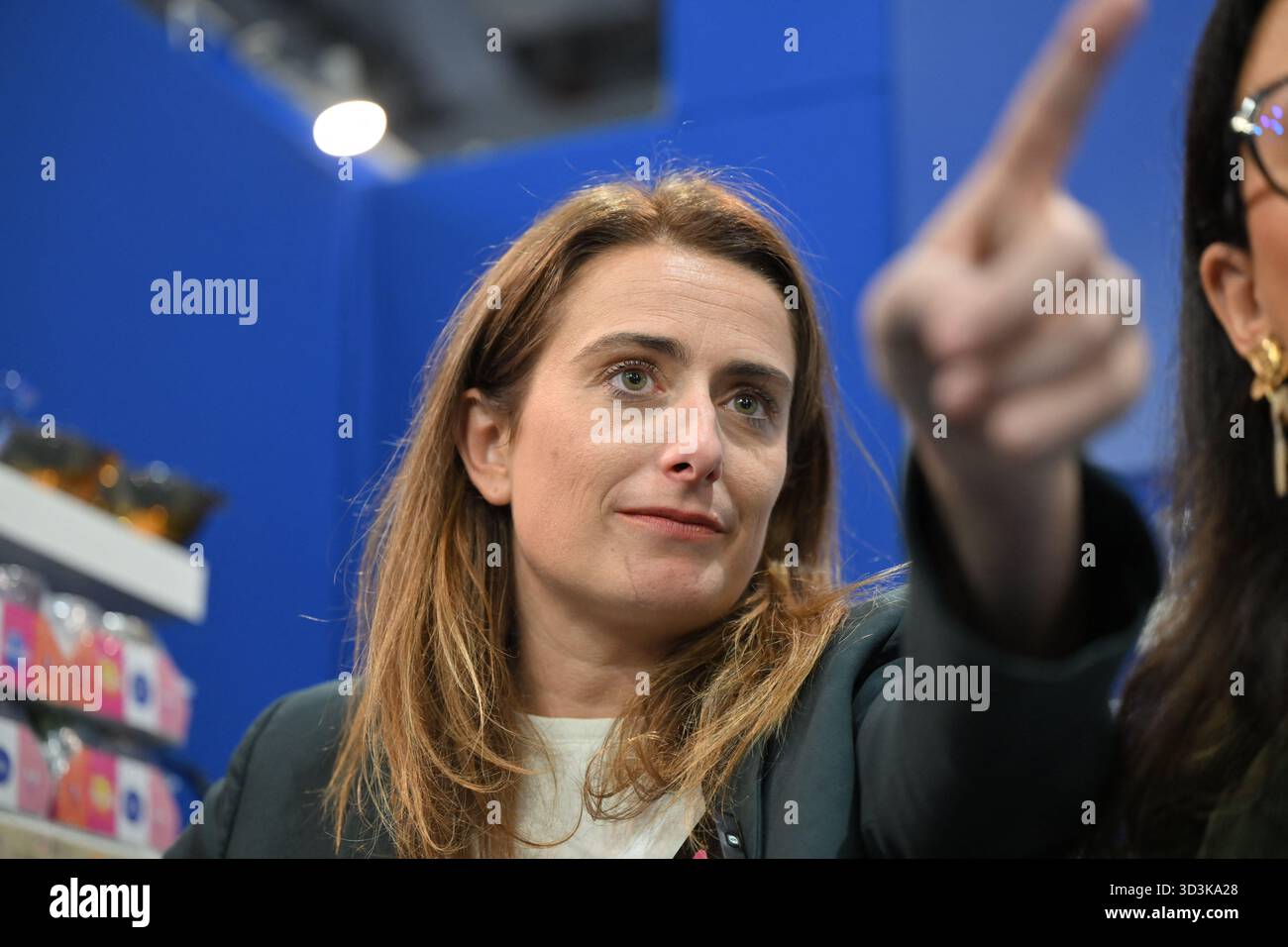 Marine Tondelier, National Secretary of the Ecologists at the MIF Expo ...