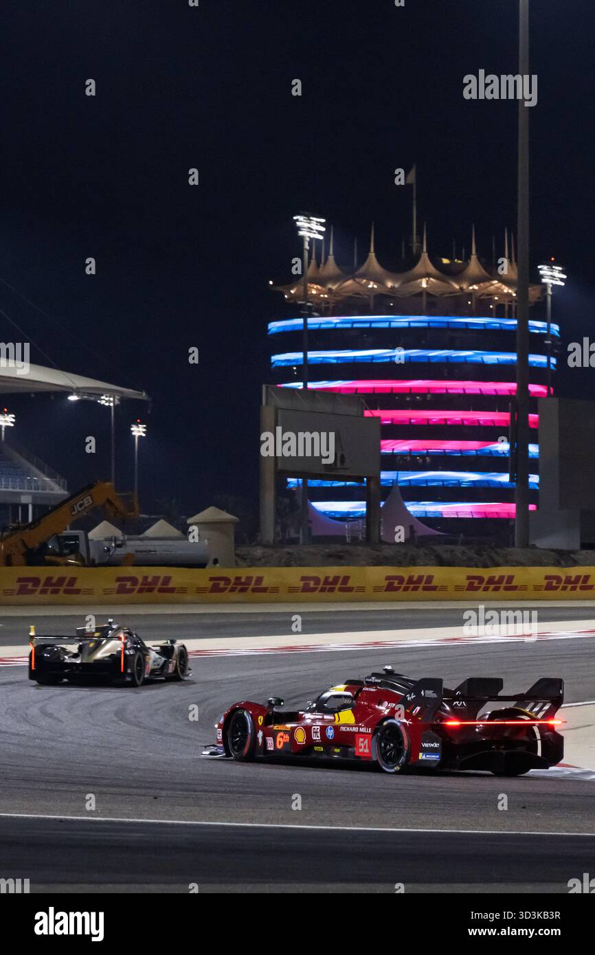 Sakhir, Bahrain. 6th Nov 2025. FIA WEC - Bapco Energies 8 Hours of ...