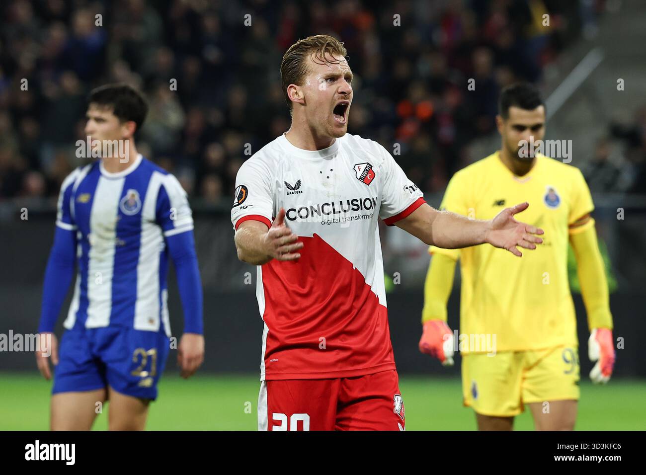 UTRECHT , 06-11-2025 , stadium Galgenwaard , season 2025 / 2026 , UEFA ...