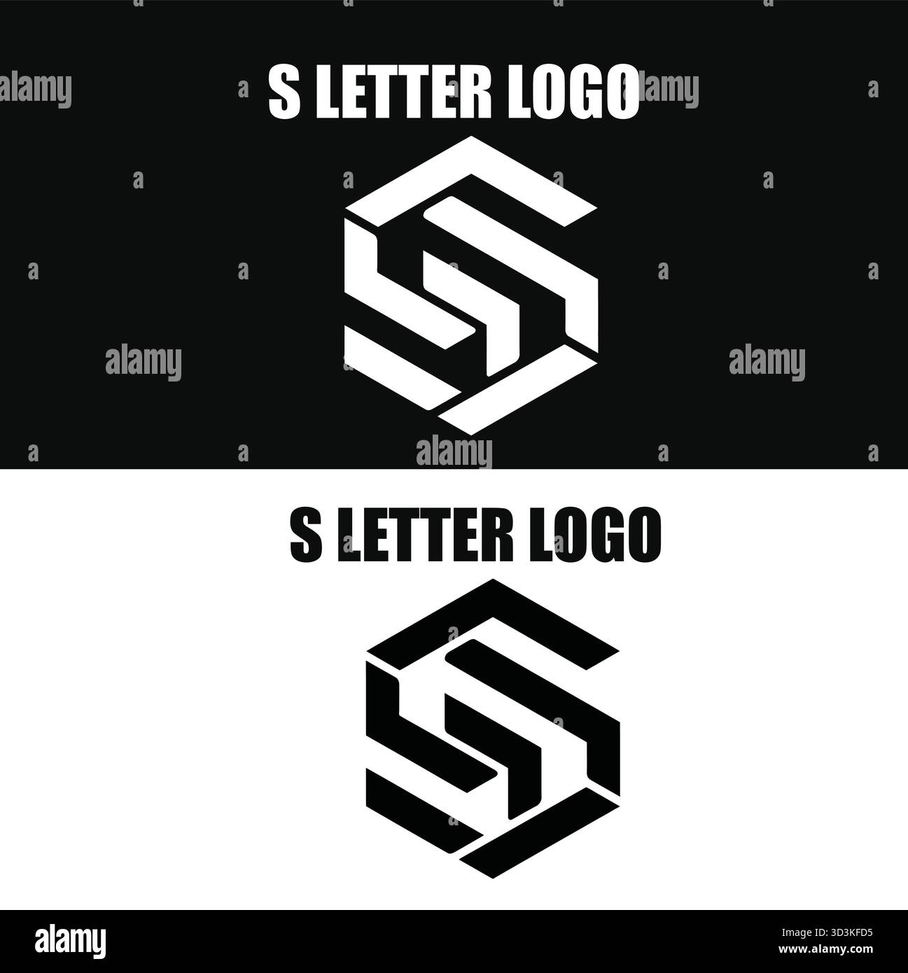 Letter logo bold strong Stock Vector Images - Alamy