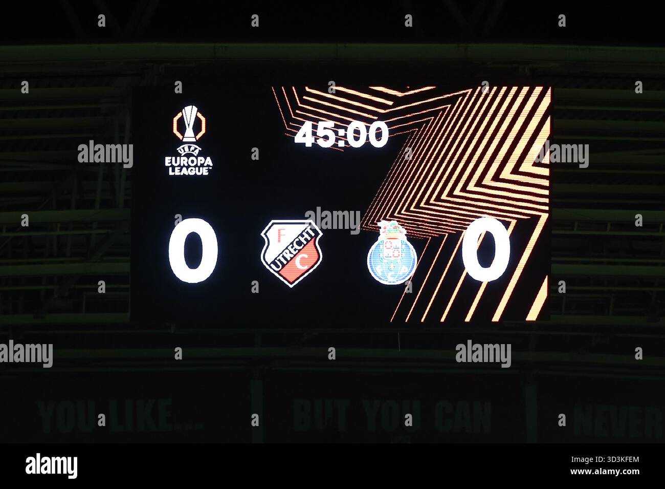 UTRECHT , 06-11-2025 , stadium Galgenwaard , season 2025 / 2026 , UEFA ...