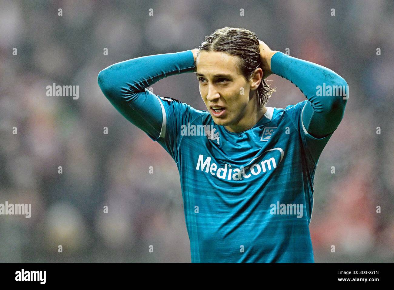 06 November 2025, Rhineland-Palatinate, Mainz: Soccer: UEFA Europa ...