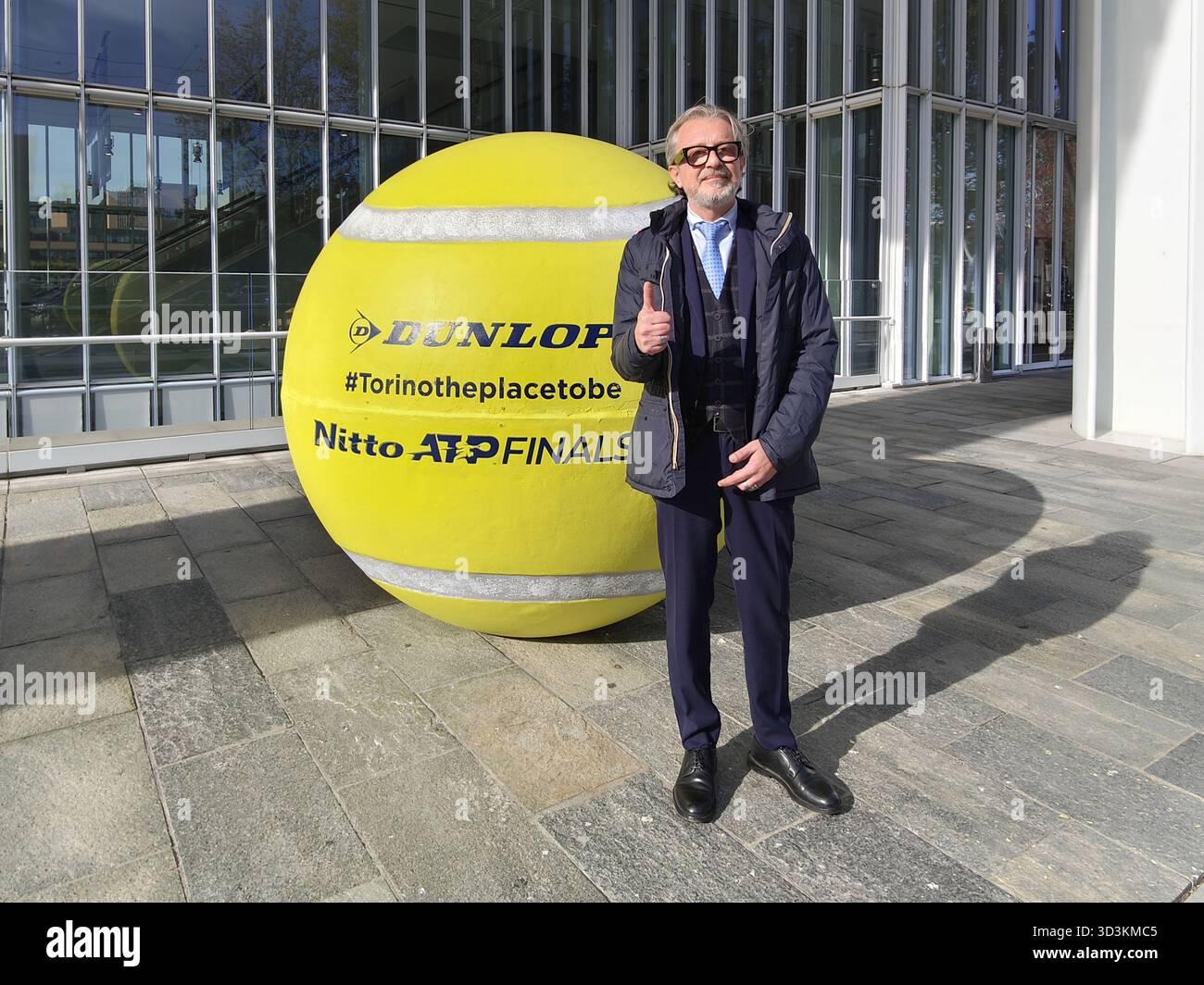 Turin press conference at the San Paolo skyscraper on the Nitto ATP ...