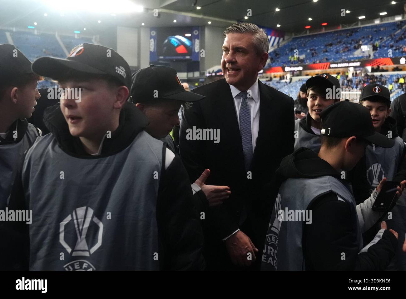 Rangers chairman Andrew Cavenagh ahead of the UEFA Europa League match ...
