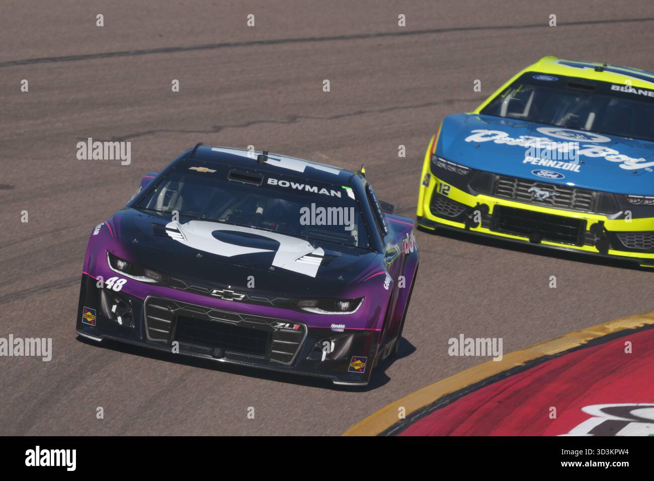 NASCAR Cup Series driver Alex Bowman during a NASCAR Cup Series auto ...