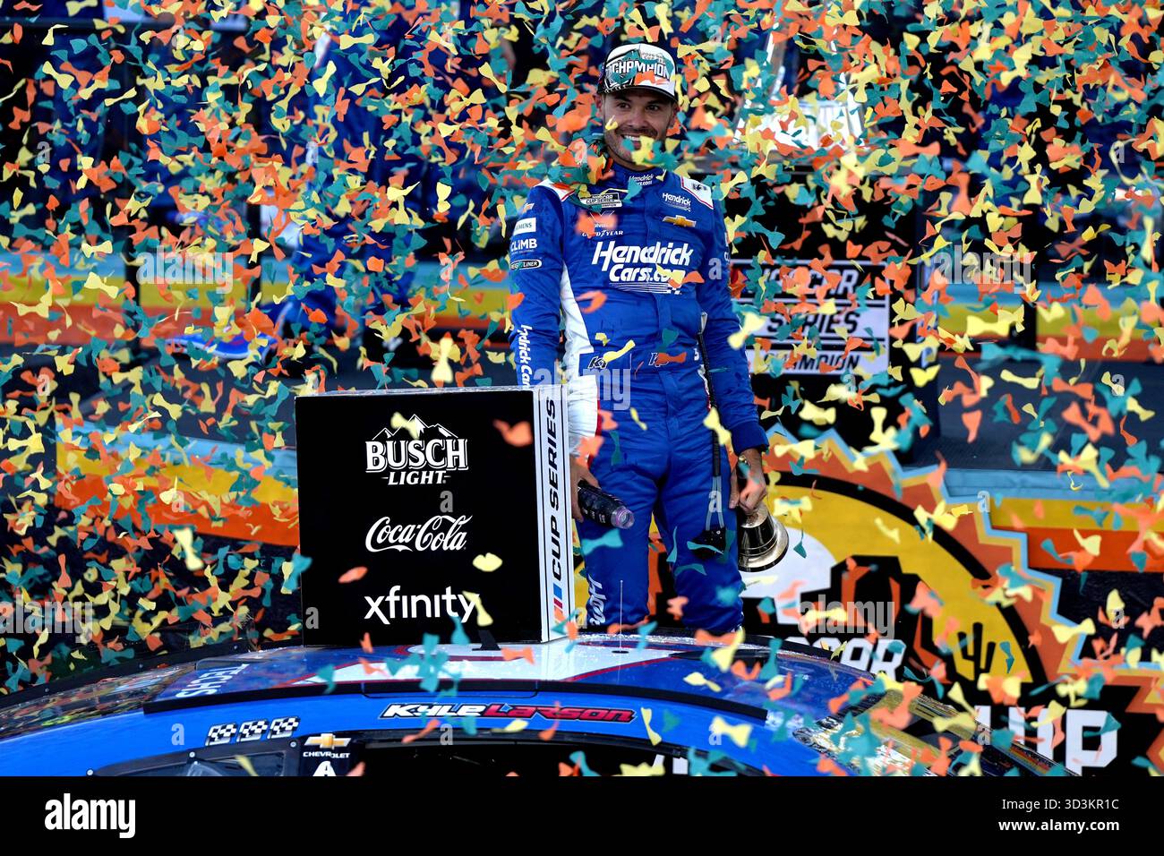 NASCAR Cup Series driver Kyle Larson during a NASCAR Cup Series auto ...