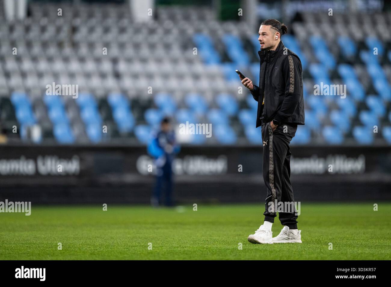251106 Amor Layouni of Häcken ahead of the UEFA Conference League ...