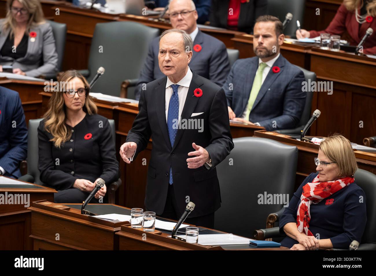 Ontario Finance Minister Peter Bethlenfalvy tables the 2025 Ontario ...