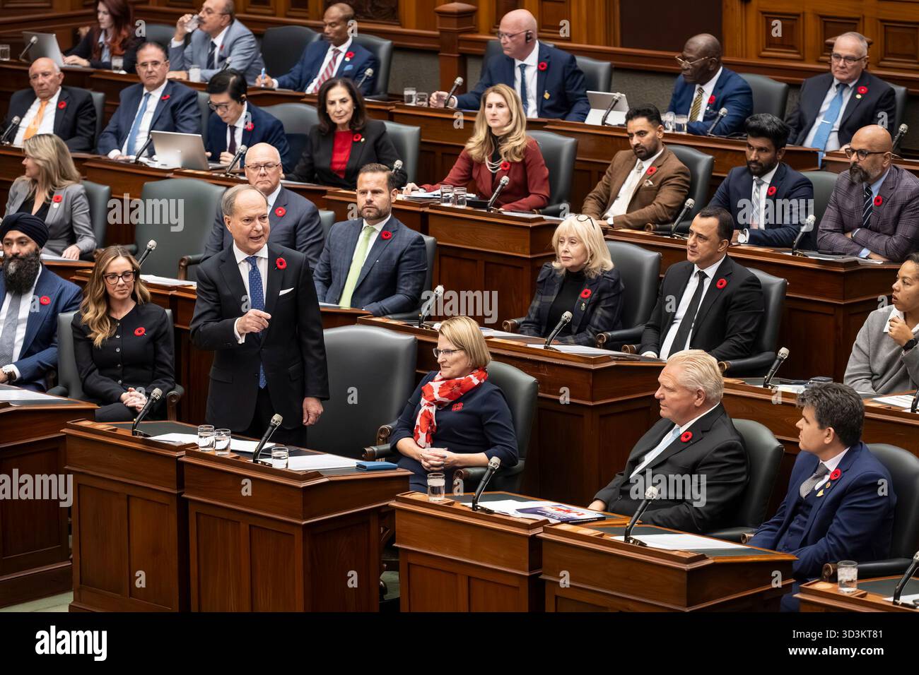 Ontario Finance Minister Peter Bethlenfalvy tables the 2025 Ontario ...