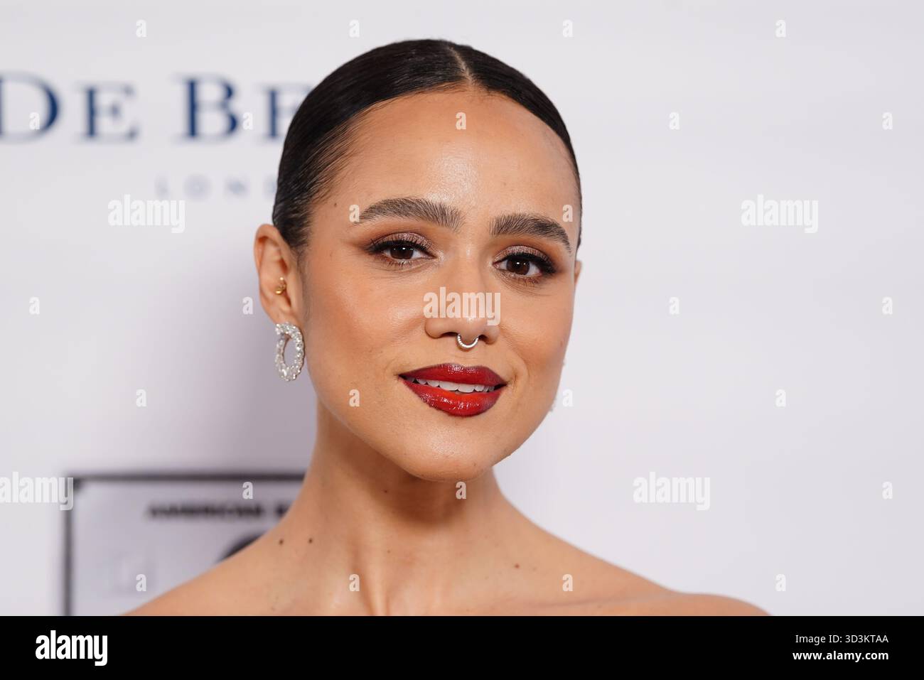 Nathalie Emmanuel attends Harper's Bazaar Women of the Year 2025 awards ...