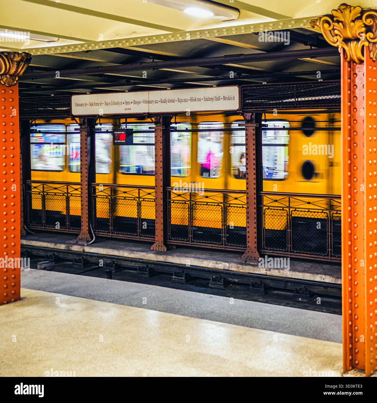 Budapest subway line one hi-res stock photography and images - Alamy