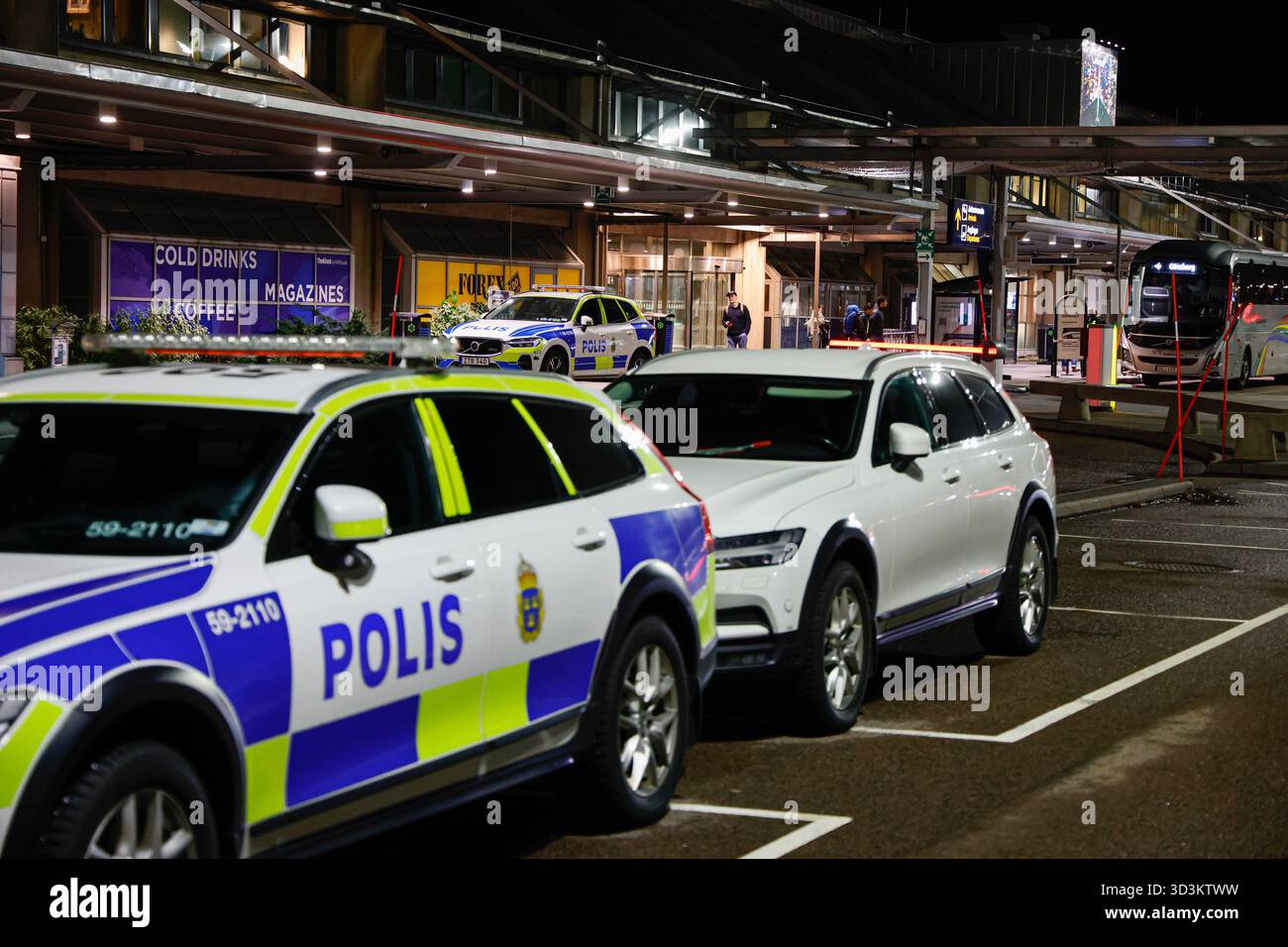 The airspace above Landvetter Airport was temporarily closed on Thursday evening after drones ...