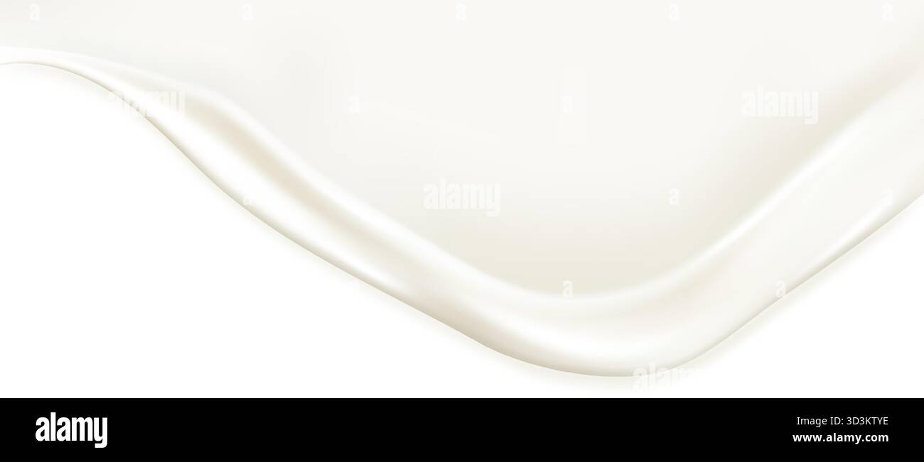 Glossy sugary flow drip, melting creamy surface.Liquid vector dripping ...