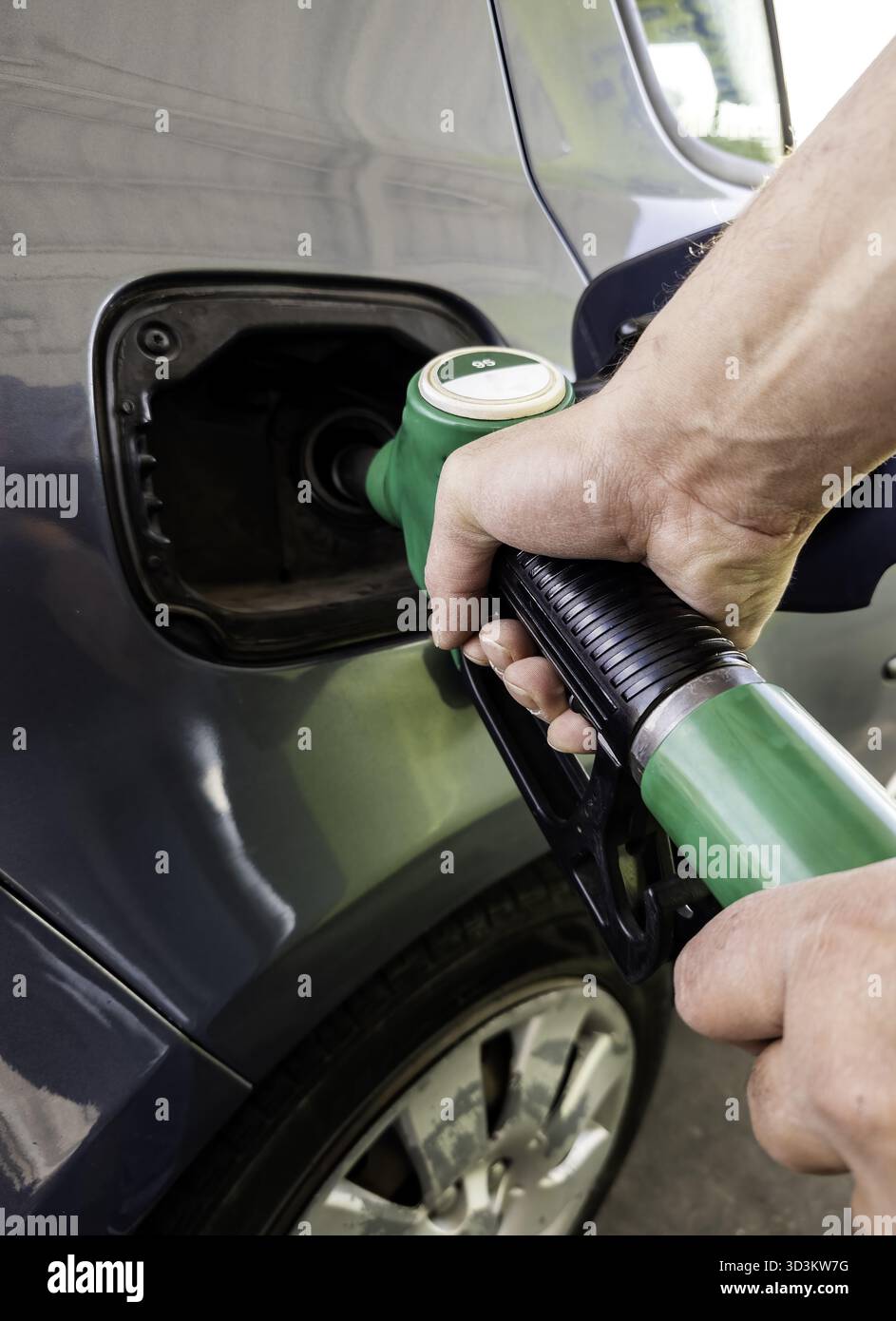 Detail refueling old car hi-res stock photography and images - Alamy