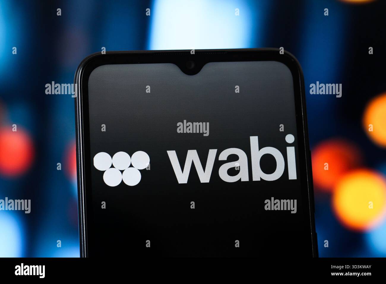 November 6, 2025, Canada: In this photo illustration, the Wabi AI logo ...