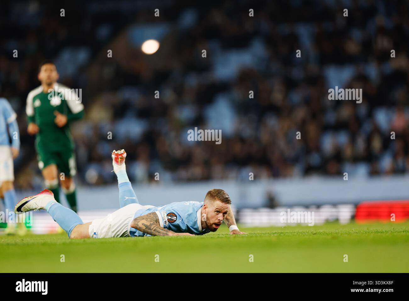 MALMÖ, SWEDEN 20251106Malmös Pontus Jansson after Thursday's Europa League football match ...