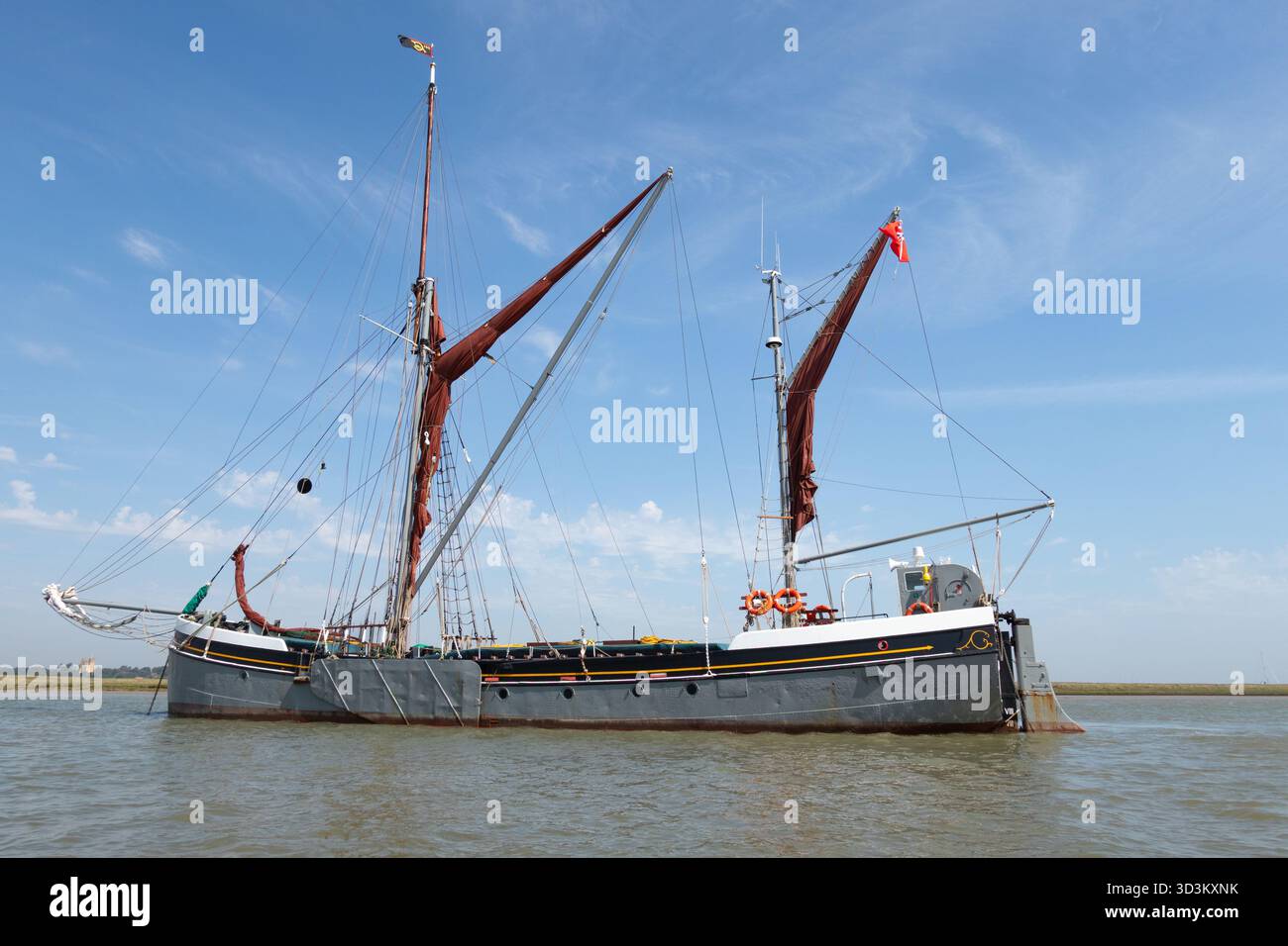 Will a classic Thames sailing barge launched in 1925 built in great ...